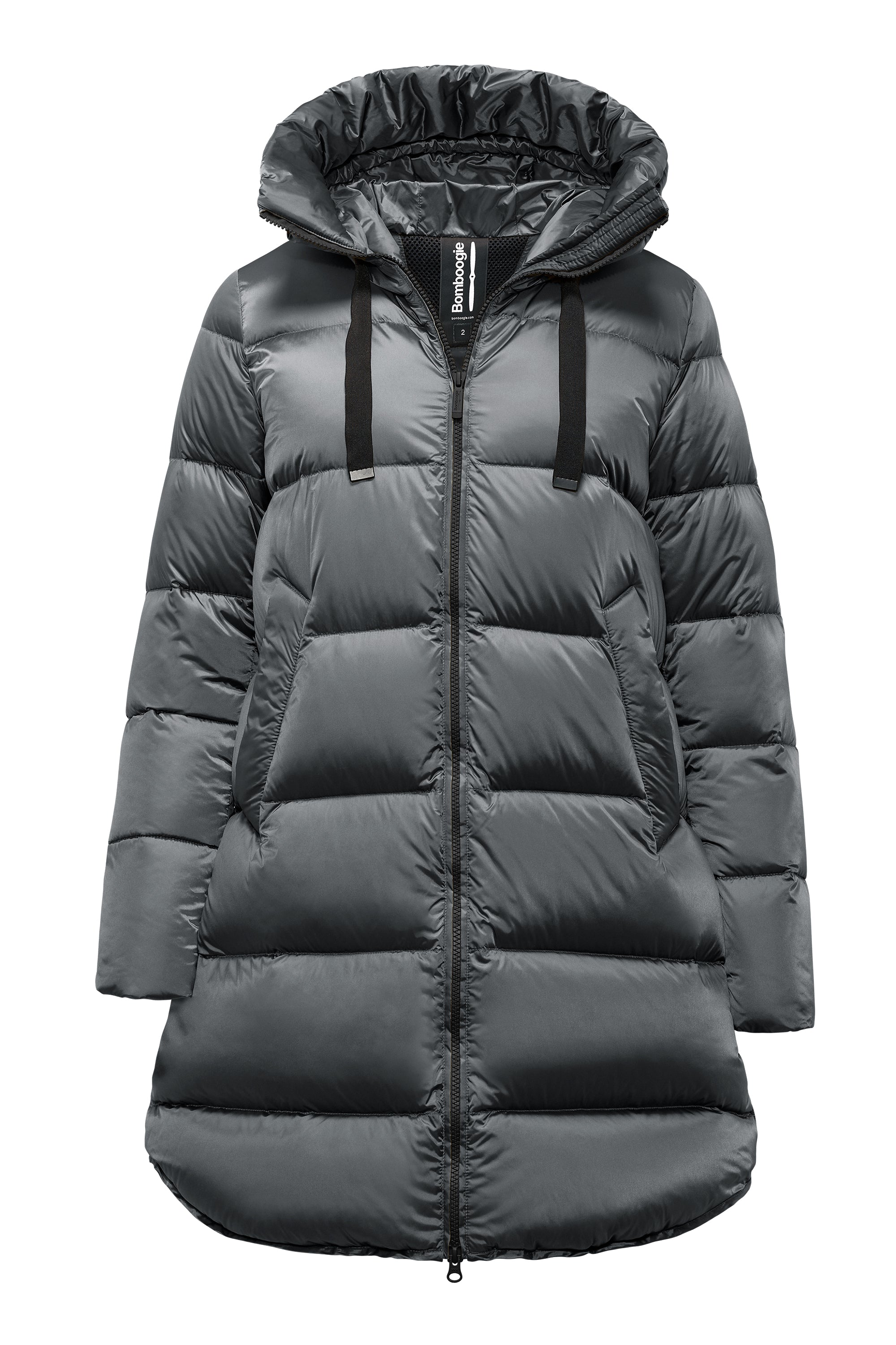 Geneva Jacket - Women's long windproof downproof down jacket | Bomboogie