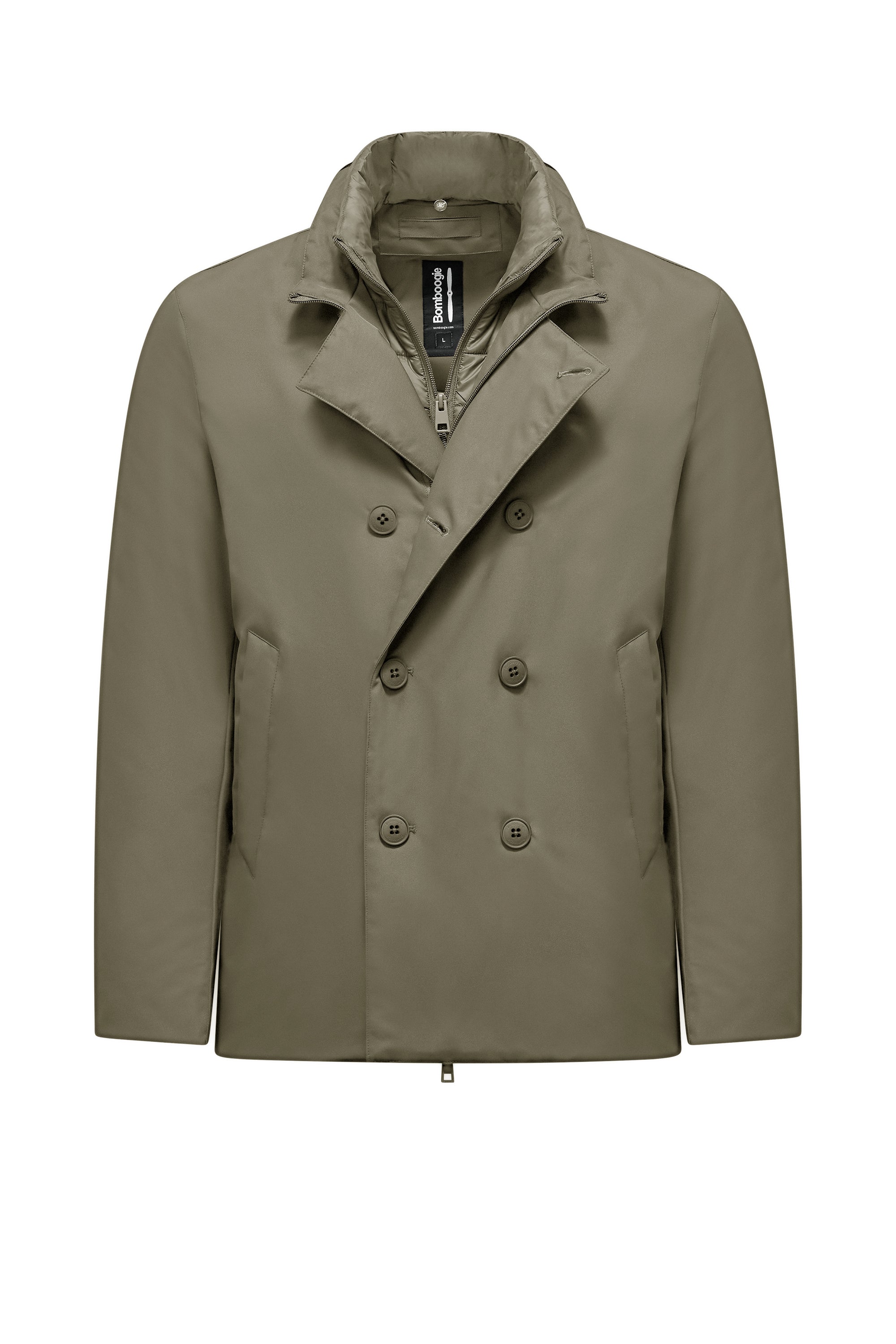 Padded double-breasted jacket | Bomboogie