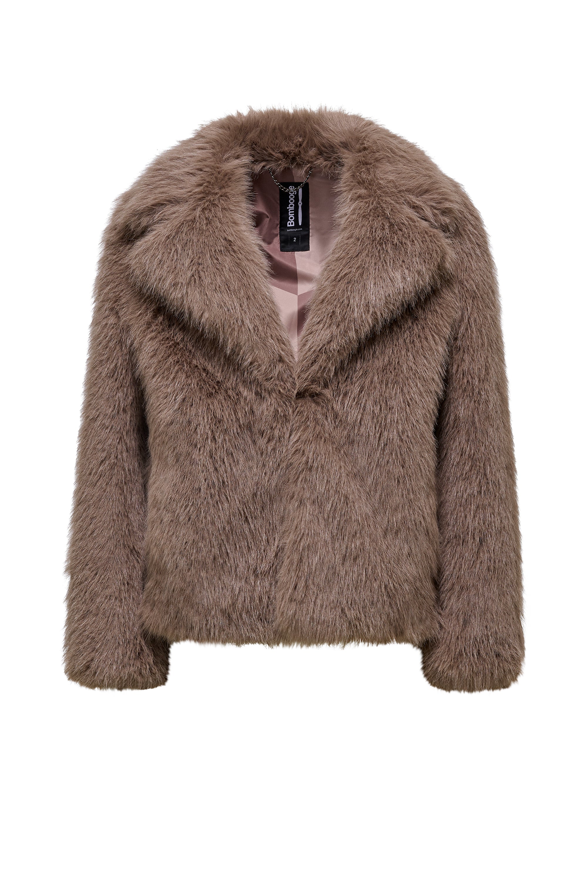 Paris Jacket - Short Faux Fur Coat | Bomboogie
