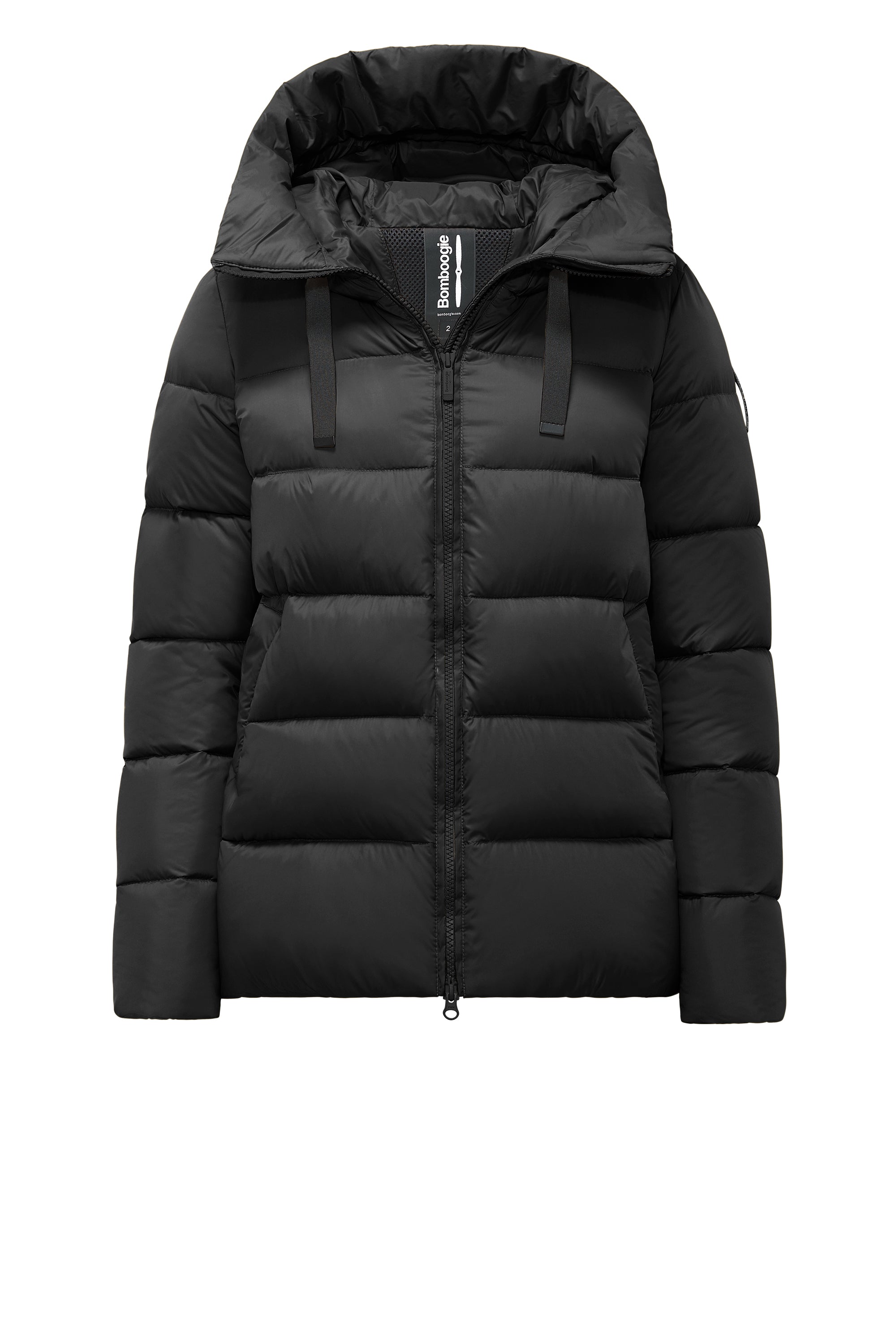 Rome Jacket - Short down jacket in high-density nylon | Bomboogie
