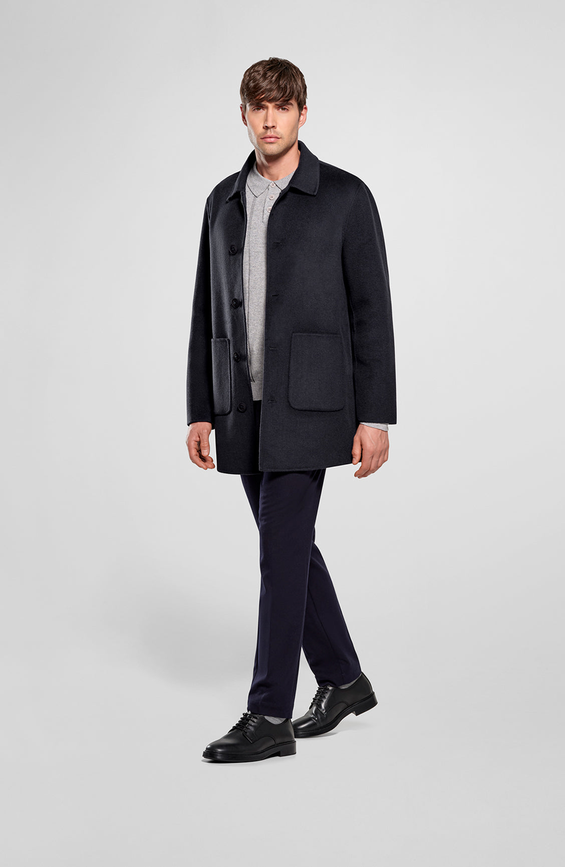 Baby down jacket padded with down and fur inserts | Bomboogie